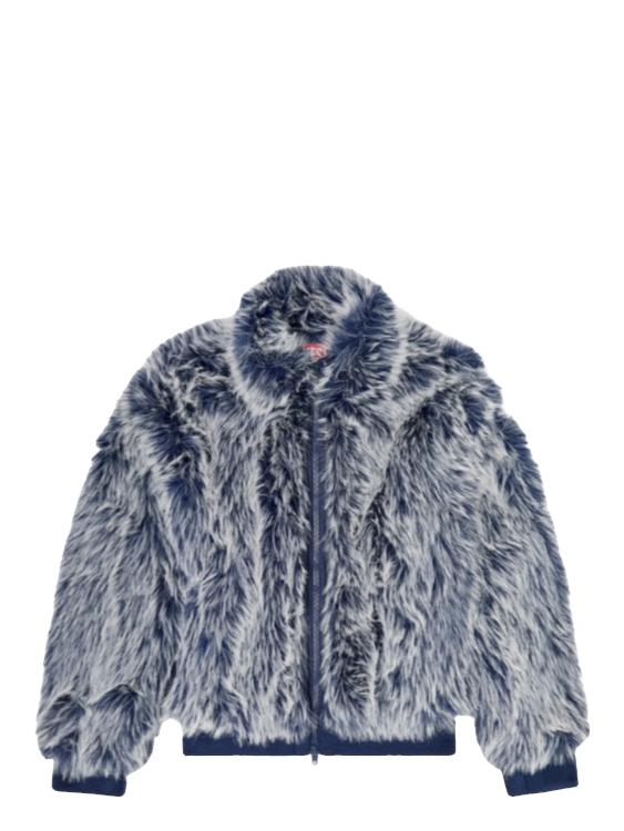 DIESEL® Diesel W Victor Faux Fur Bomber Jacket
